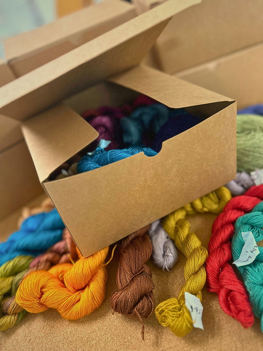 Mystery Yarn Box – Shiny Dime Fibers