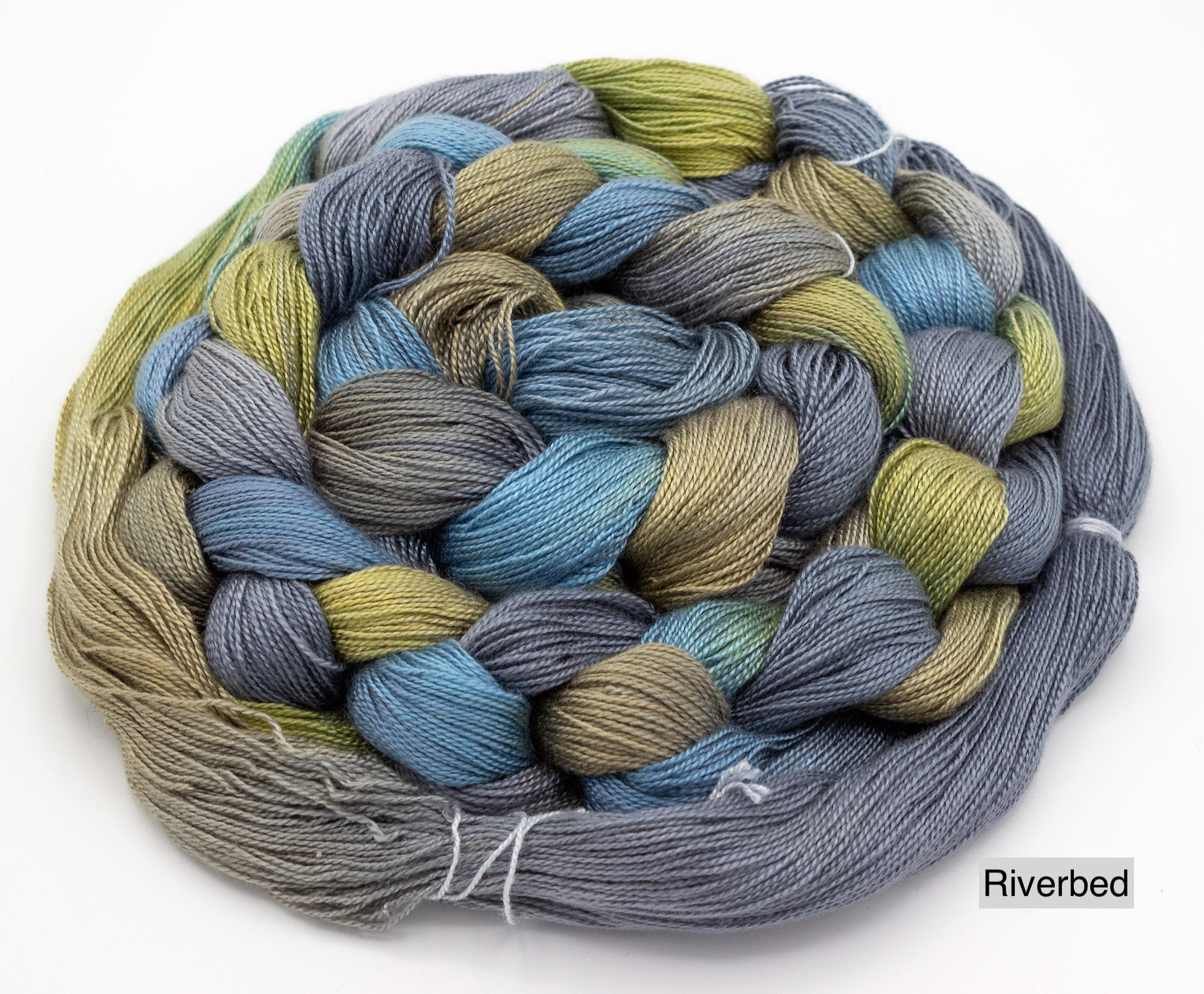 Hand-Painted, Hand-Dyed Tencel™ Yarn | Shiny Dime Fibers