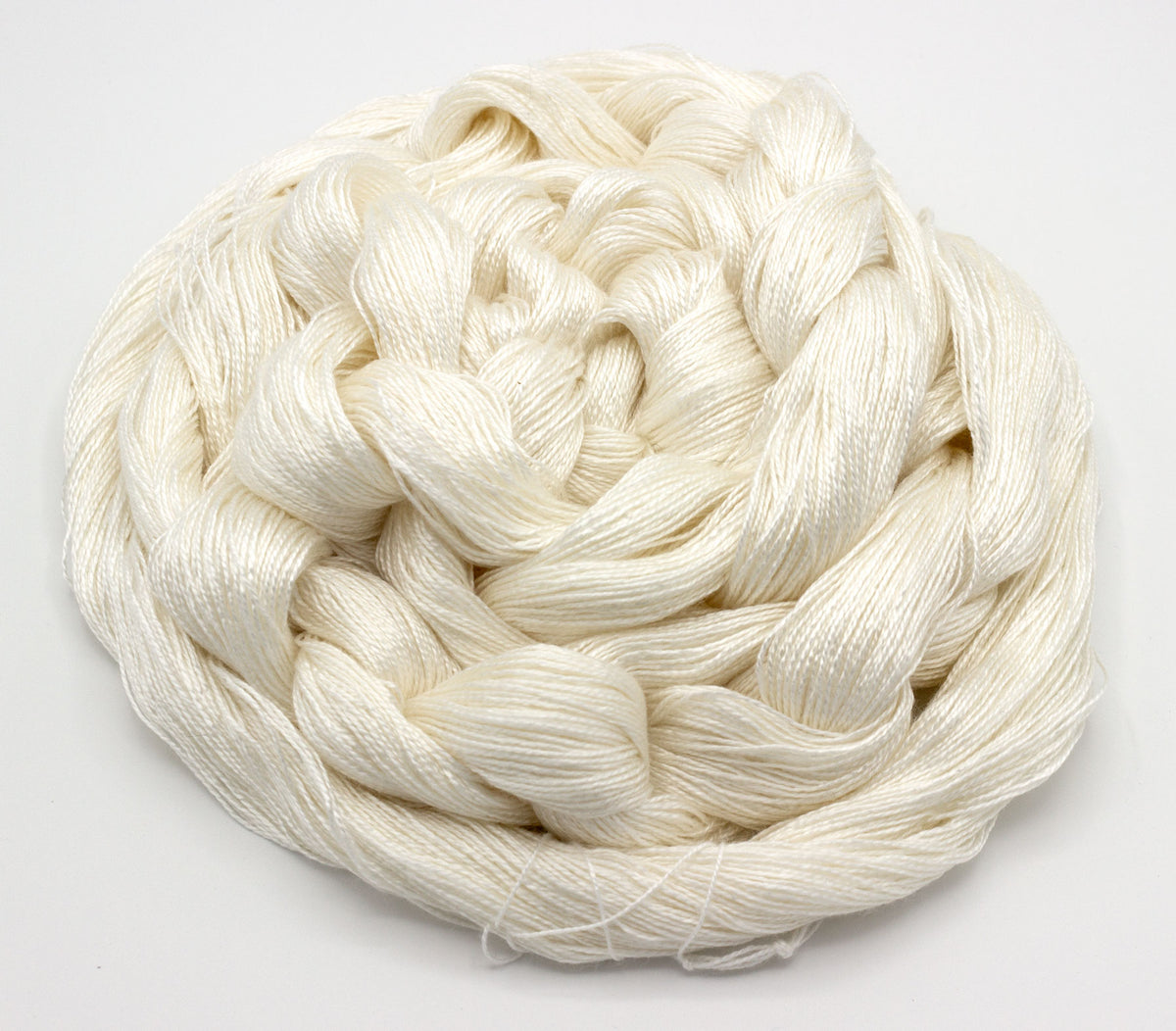 Undyed 5/2 Tencel™ Warp – Shiny Dime Fibers